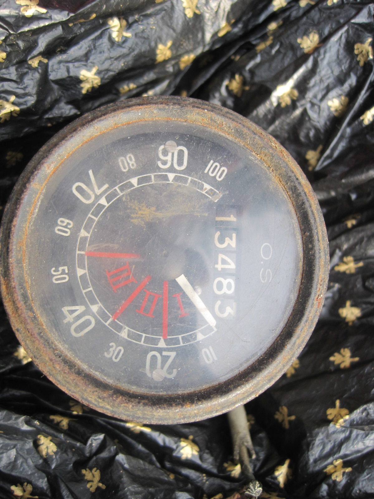 Compteur de vitesse de 2cv AZ, AZL, AZAM - La clé de 9